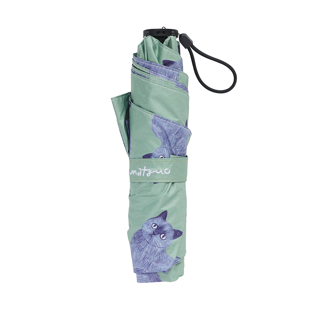 Matsuo Miyuki Folding Umbrella Leo Green 8000000works エイトミリオンワークス